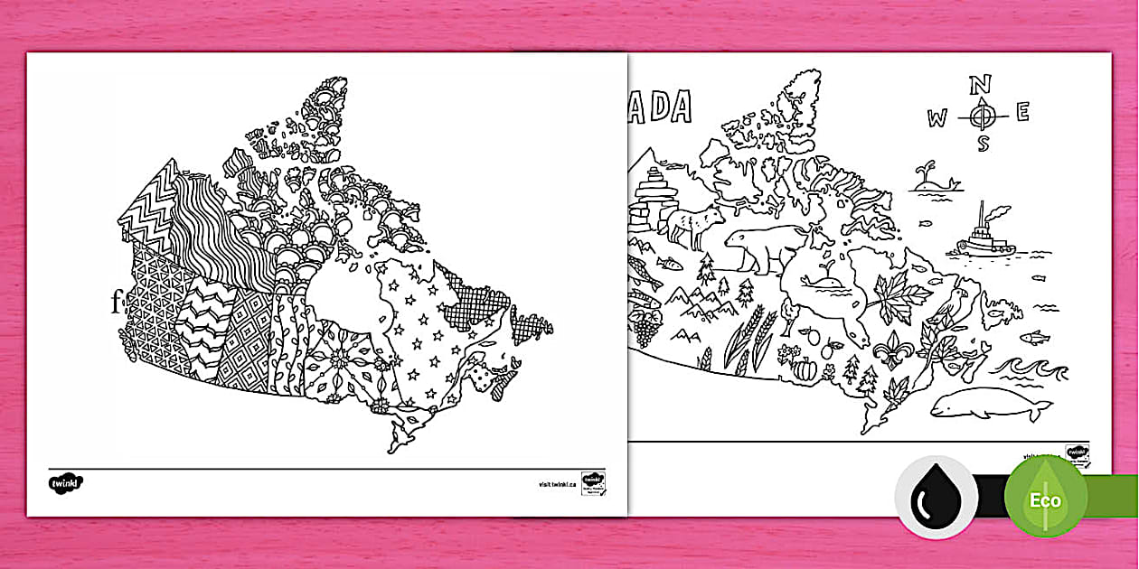 Mindfulness Canada Colouring Sheets | Twinkl CA