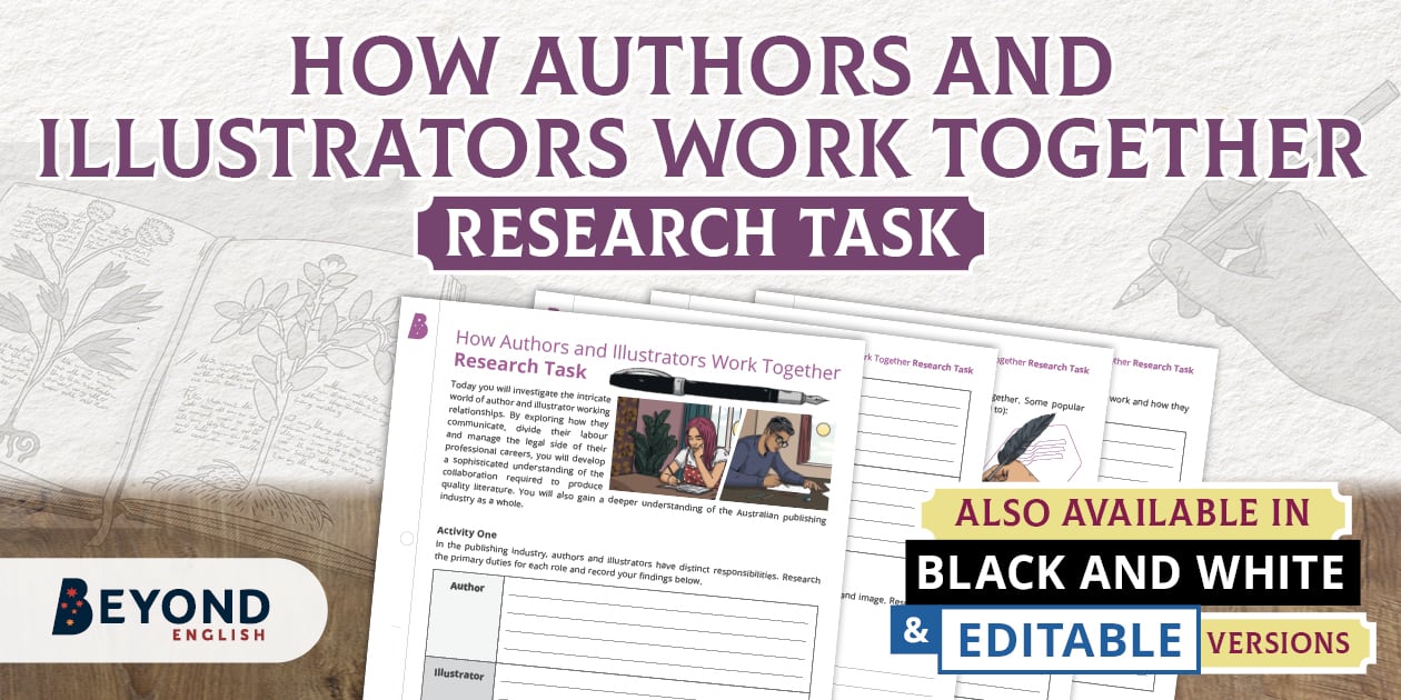 Authors & Illustrators Collaboration - Publishing Process