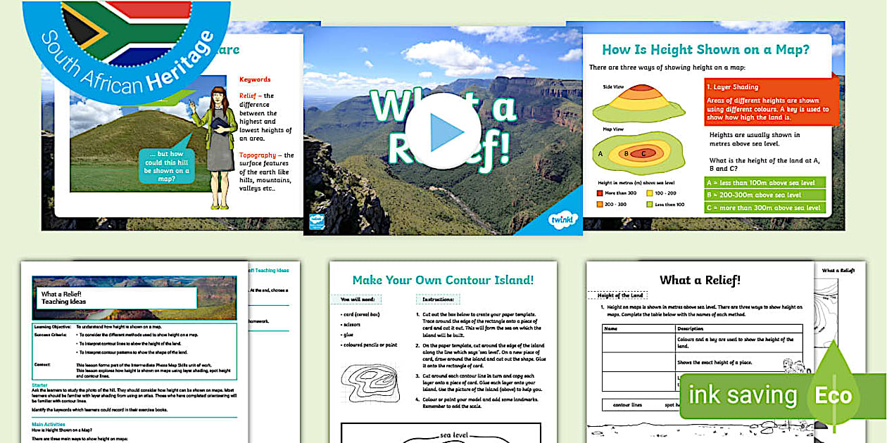 Map Skills Worksheets - Twinkl South Africa - Twinkl