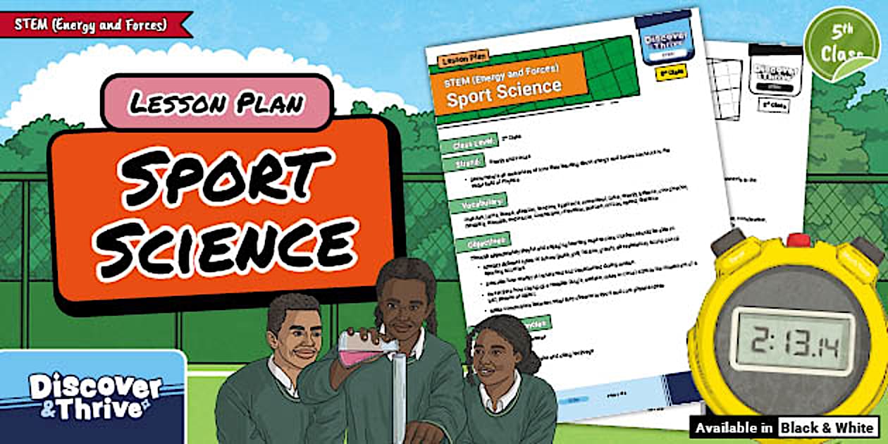 Sports Science Lesson Plan 5th Class