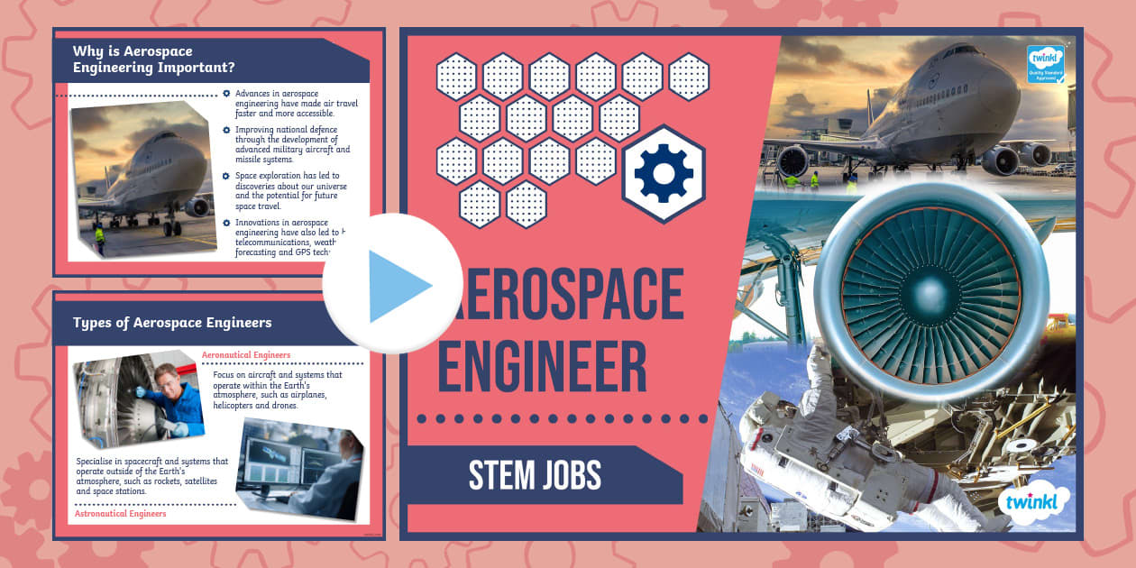 STEM Jobs: Aerospace Engineer PowerPoint (Teacher-Made)