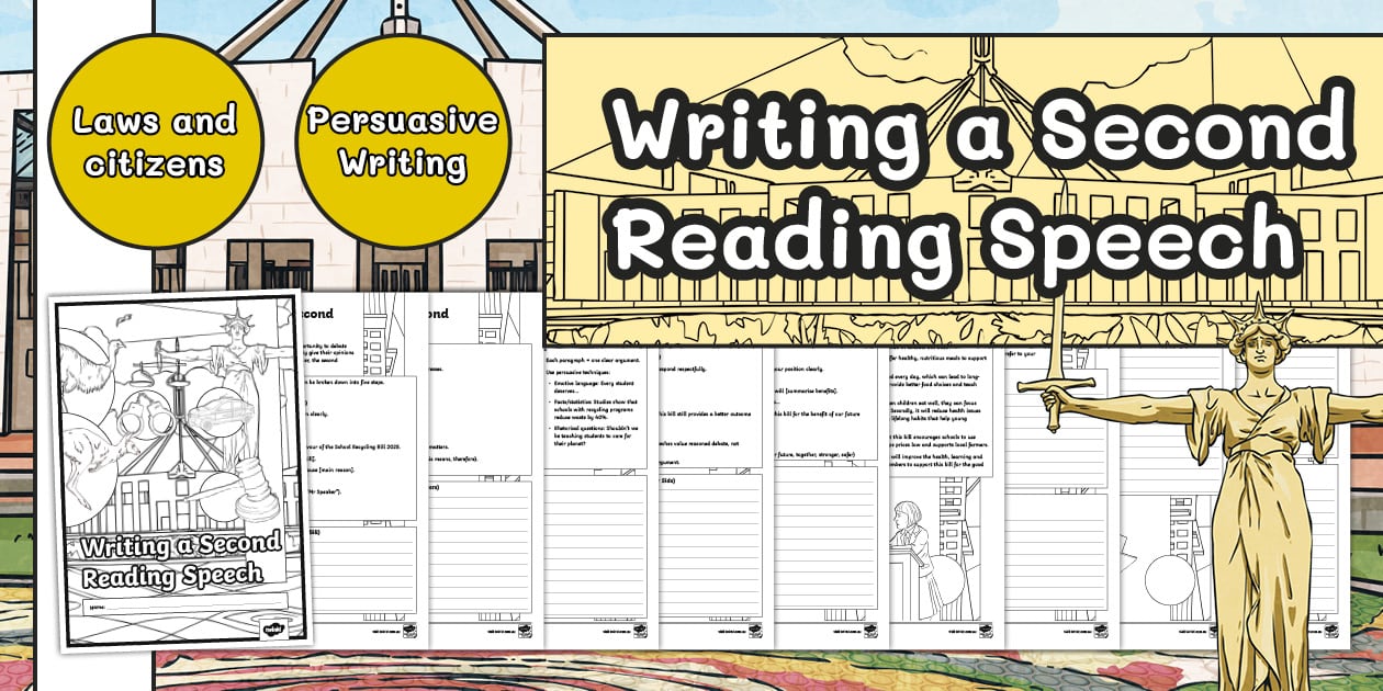 Writing a Second Reading Speech