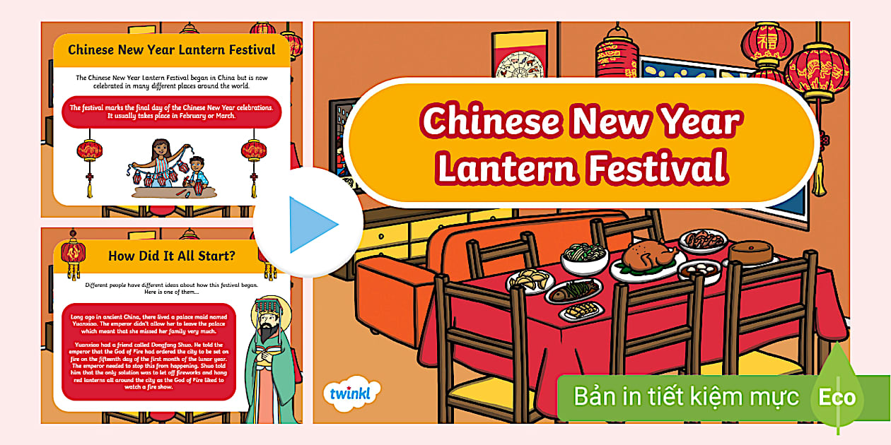 Chinese New Year Lantern Festival PowerPoint - Twinkl