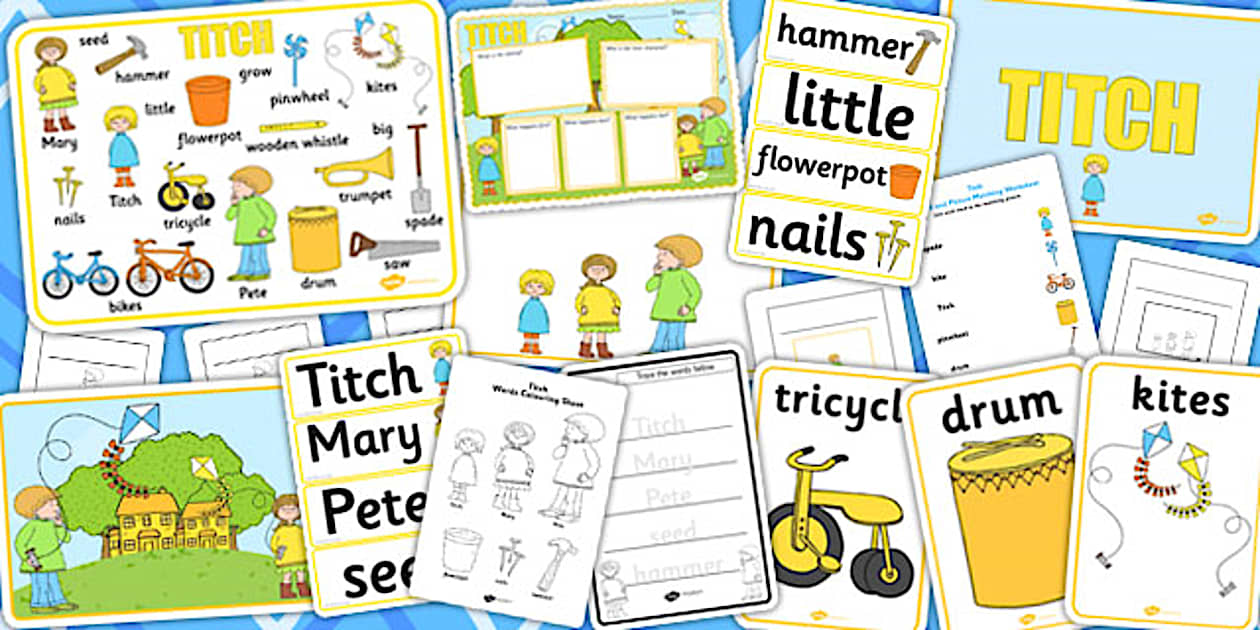 Story Sack to Support Teaching on Titch (Teacher-Made)