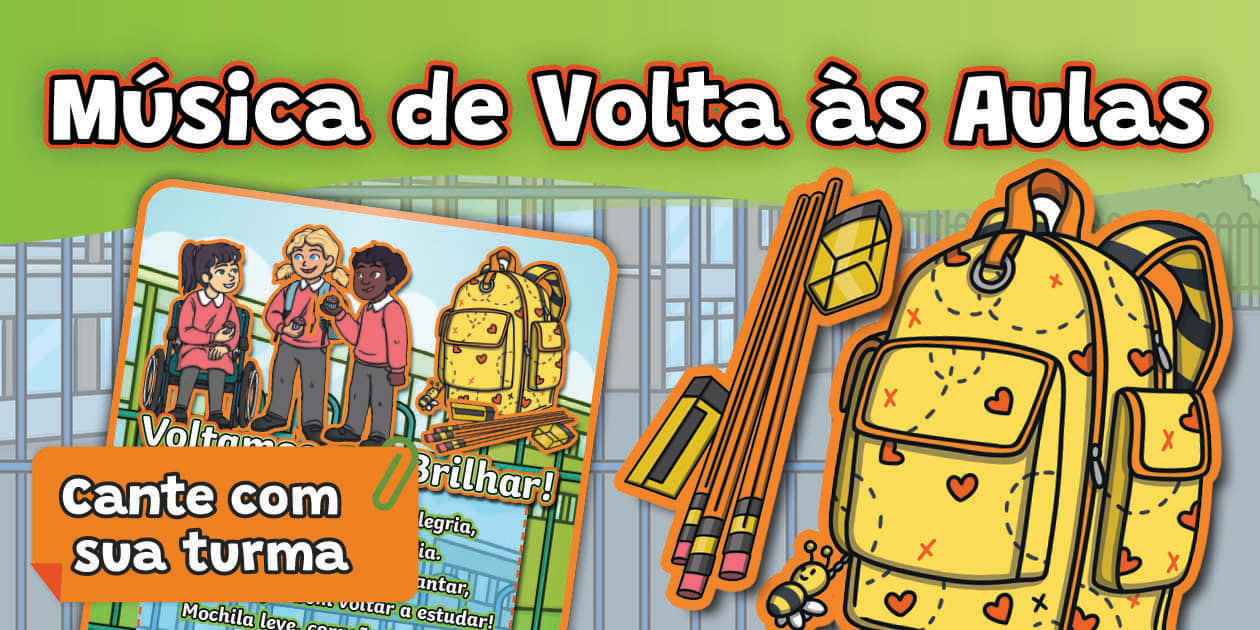 Poster: Música de Volta às Aulas