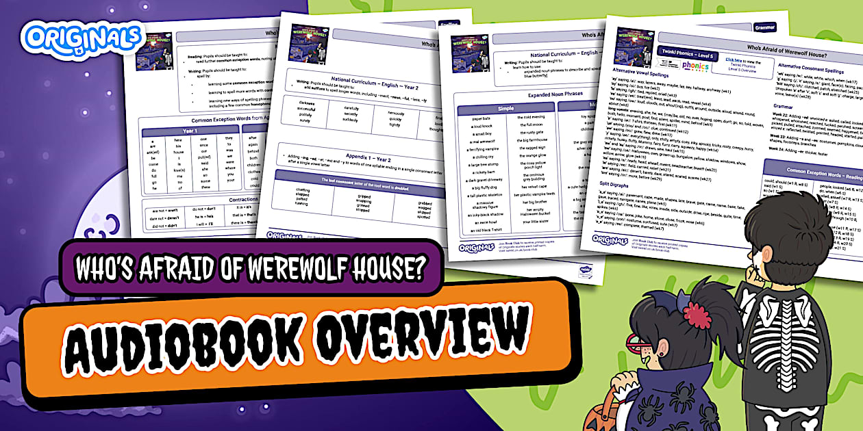 Who's Afraid of Werewolf House? Spooky Audiobook Overview