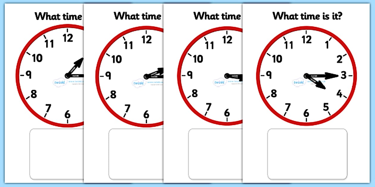 Clock Matching Game - O' Clock (teacher made) - Twinkl