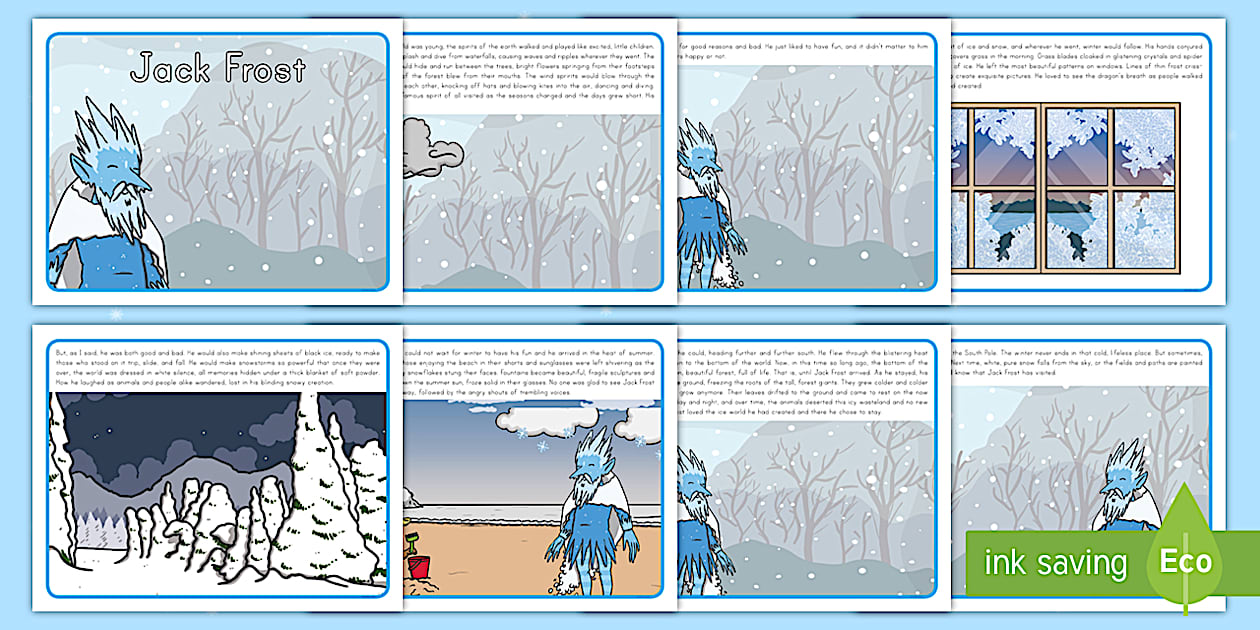 Jack Frost Story (teacher made) - Twinkl