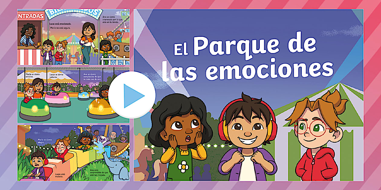 PowerPoint: "El Parque de las Emociones" - Twinkl