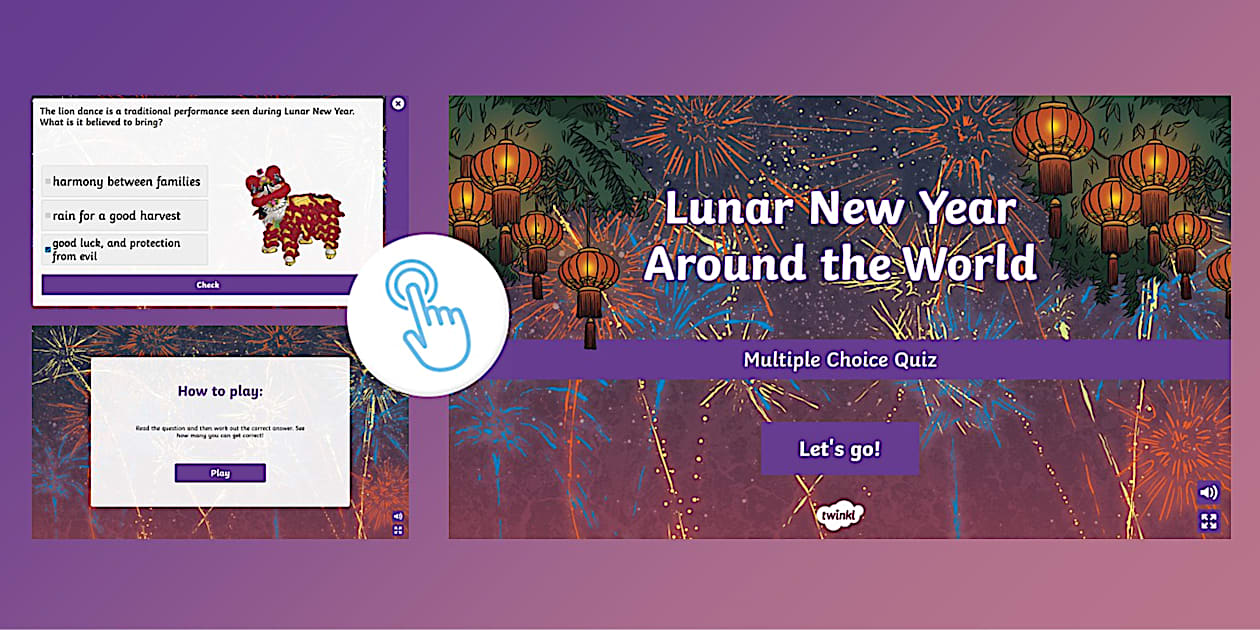 Lunar New Year Around the World Multiple Choice Quiz