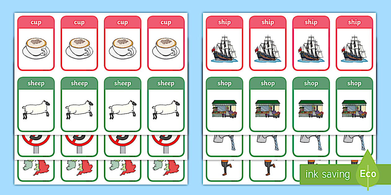 /p/ Final Sound Snap Card Game (Teacher-Made) - Twinkl