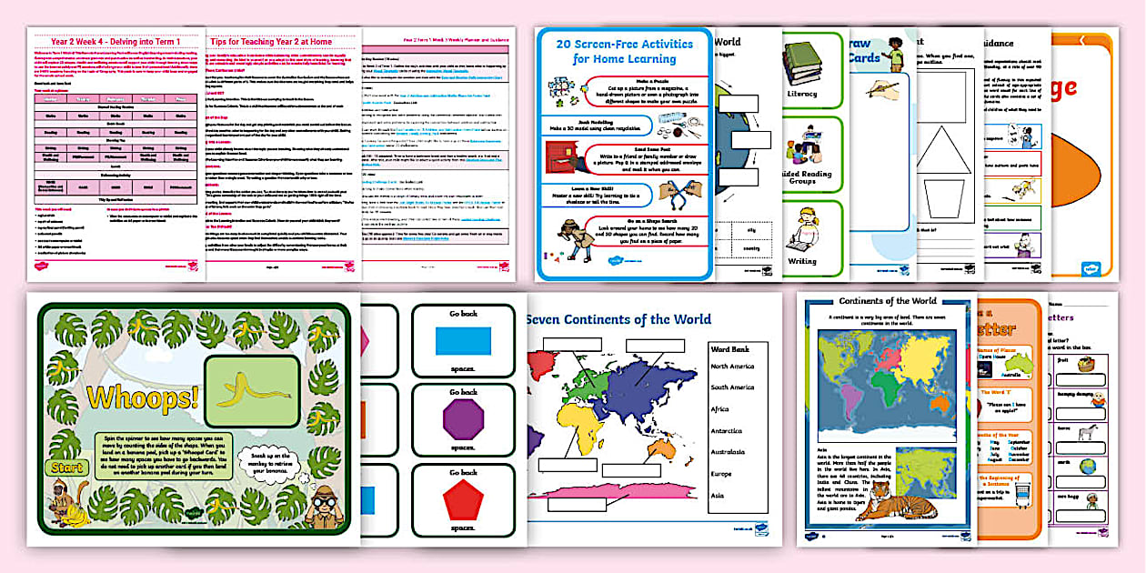 Year 2 Term 1 Week 4 Remote Home Learning Pack