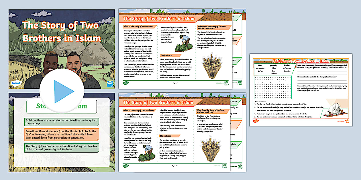 The Story of Two Brothers in Islam Teaching Pack | R.E. KS2