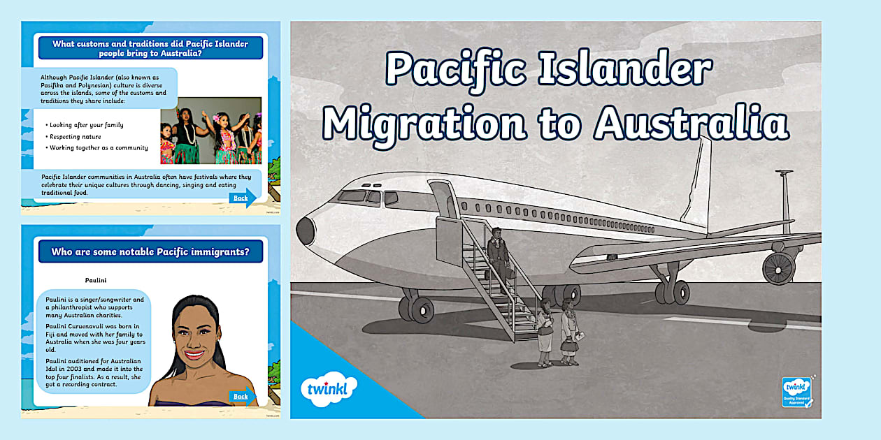 Pacific Islander Migration to Australia - Year 6 HASS