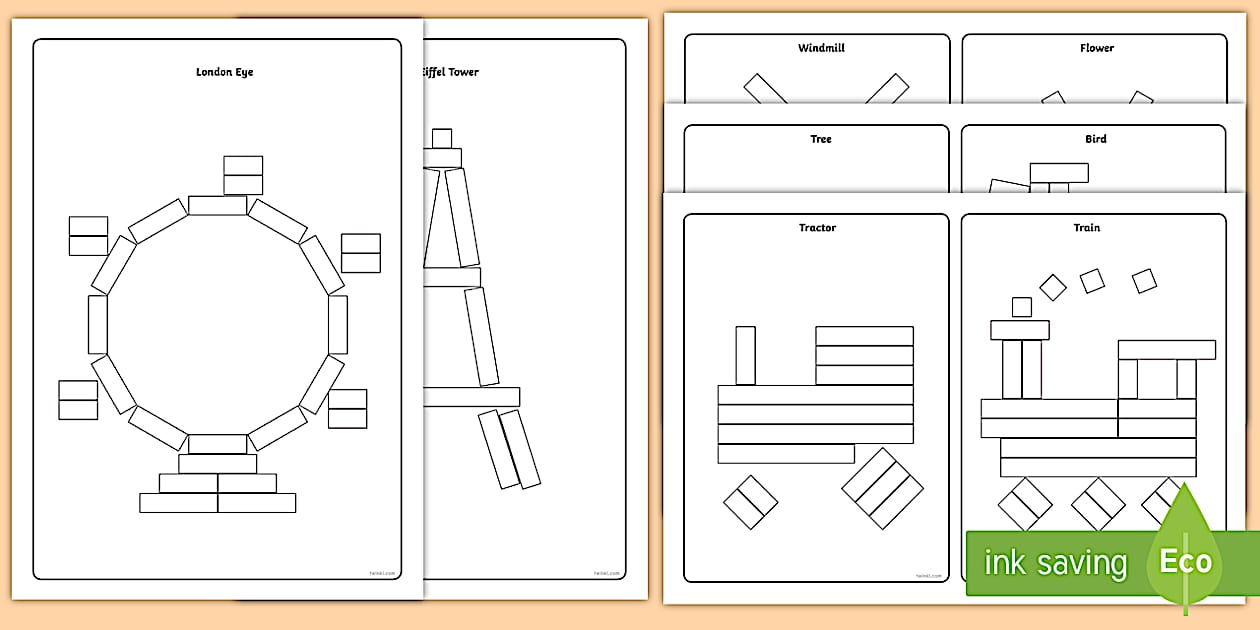 KS1 Number Rods Pictures Challenge Activity - Twinkl