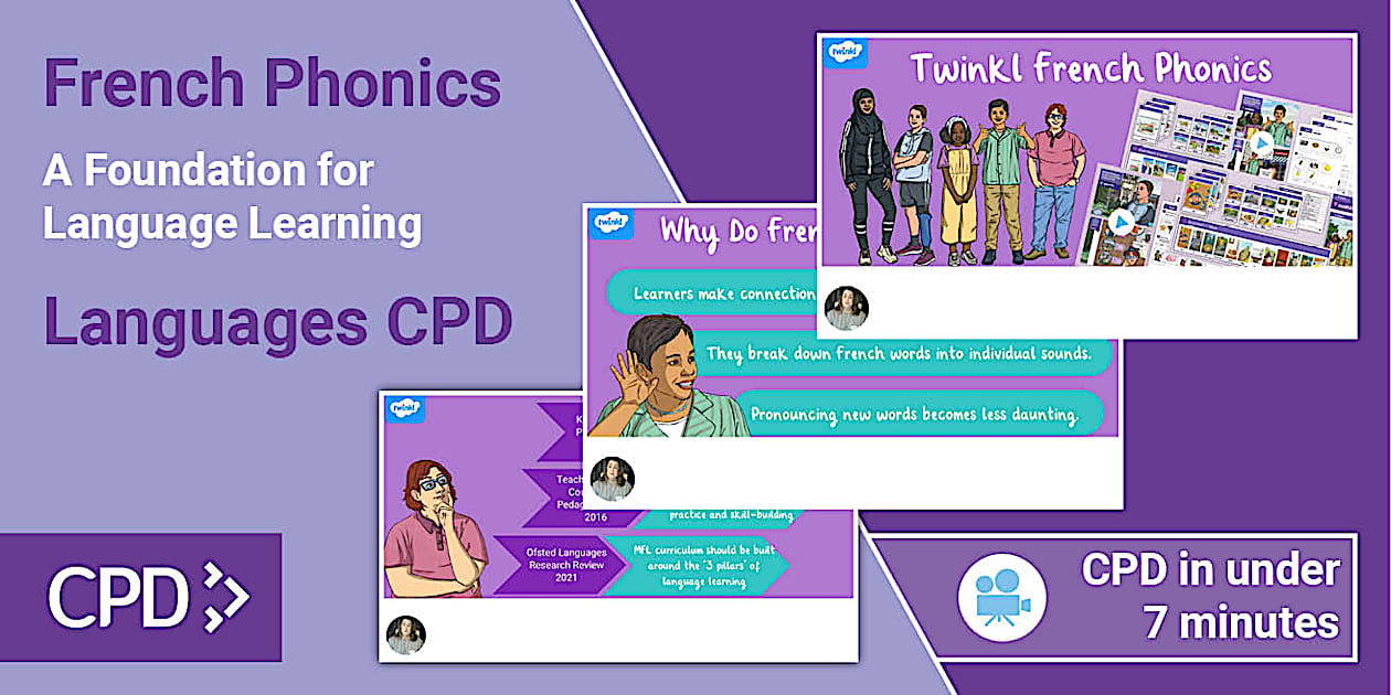 FREE! - 👉 Languages CPD: French Phonics - A Foundation for Language Learning