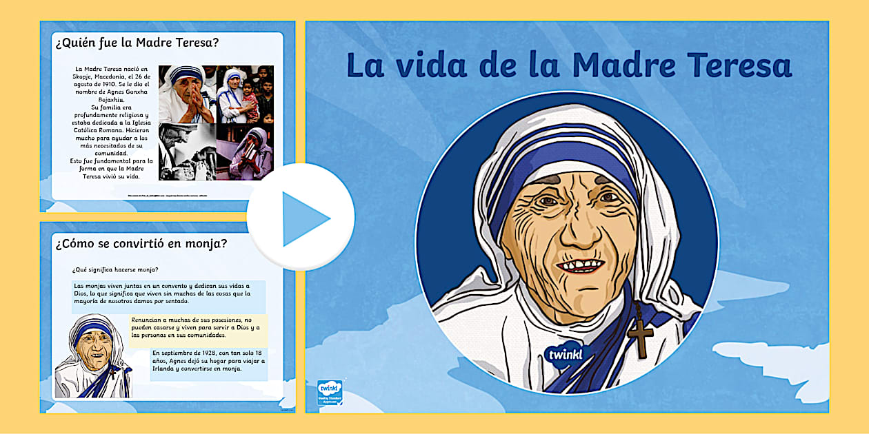 Presentación: La Madre Teresa de Calcuta