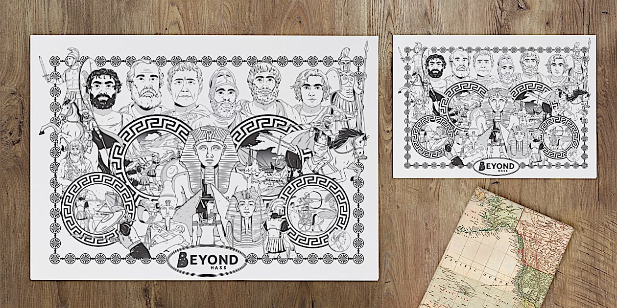 Brain Break: Historical Colouring Sheet (teacher made)