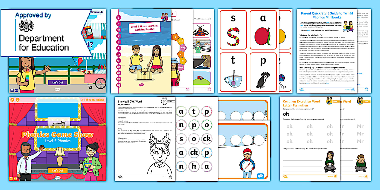 FREE! - Phonics Taster Pack for Parents | Home Teaching Support
