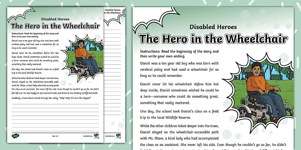 The Hero in the Wheelchair-Disabled Heroes-Complete the Story