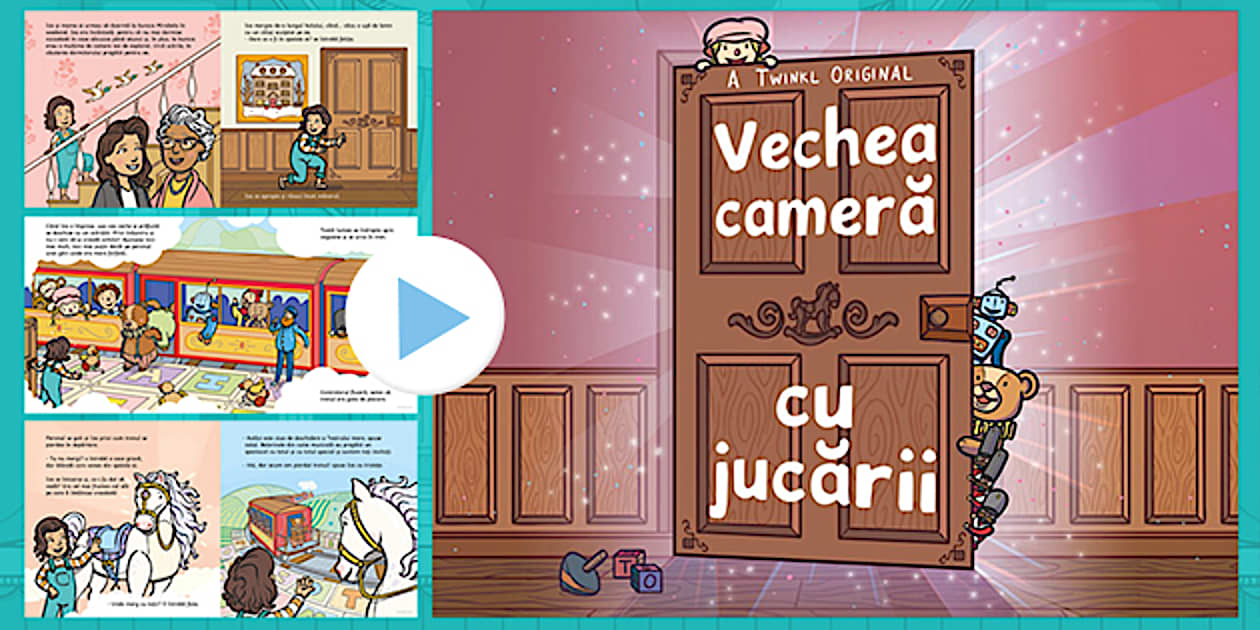 Vechea cameră cu jucării - Poveste PowerPoint