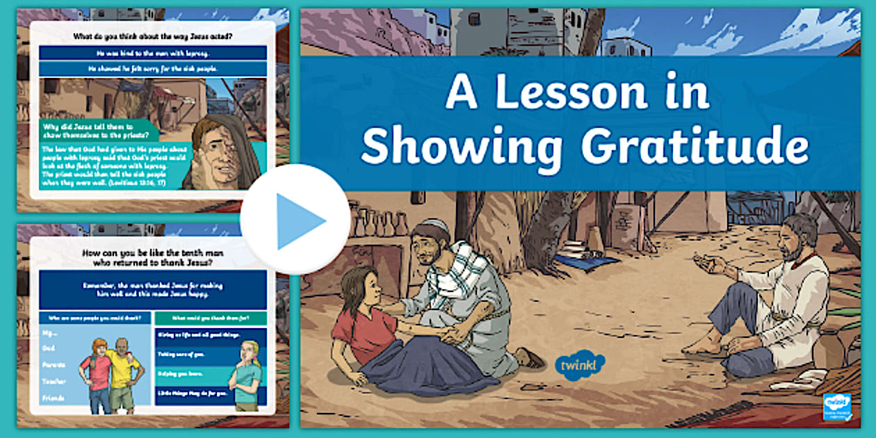 Showing Gratitude PowerPoint - RE Resources