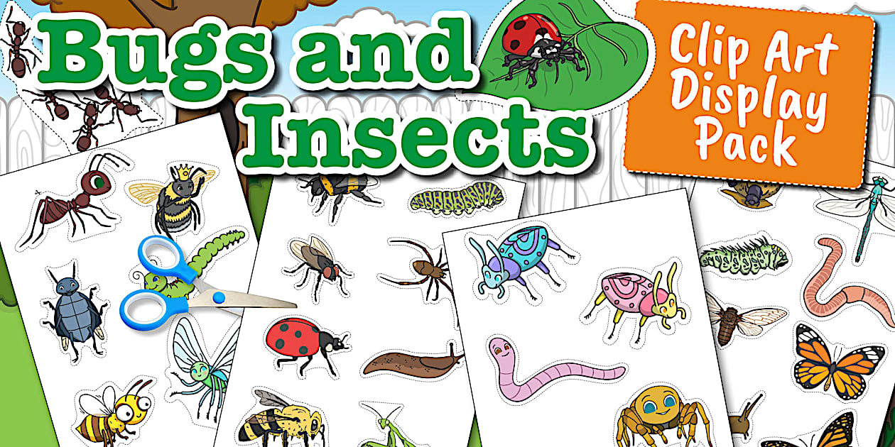 Bugs and Insects Clip Art Pack