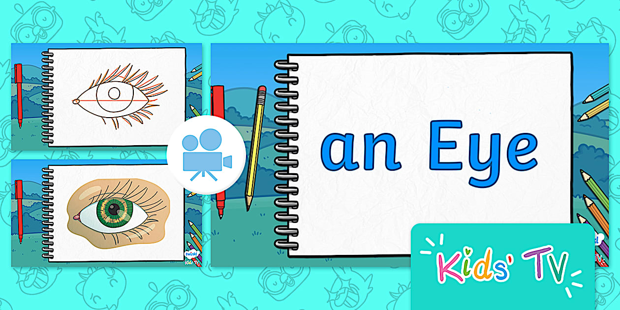 How to Draw an Eye Drawing Activity (teacher made) - Twinkl