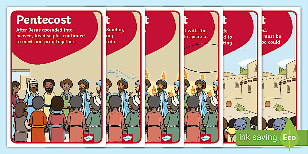 Pentecost Display Posters - Twinkl