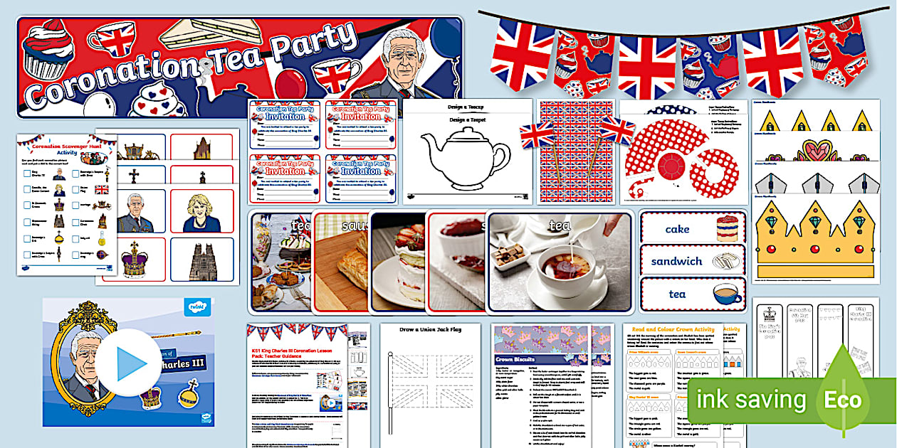 KS1 King Charles III Coronation Lesson Pack (teacher made)