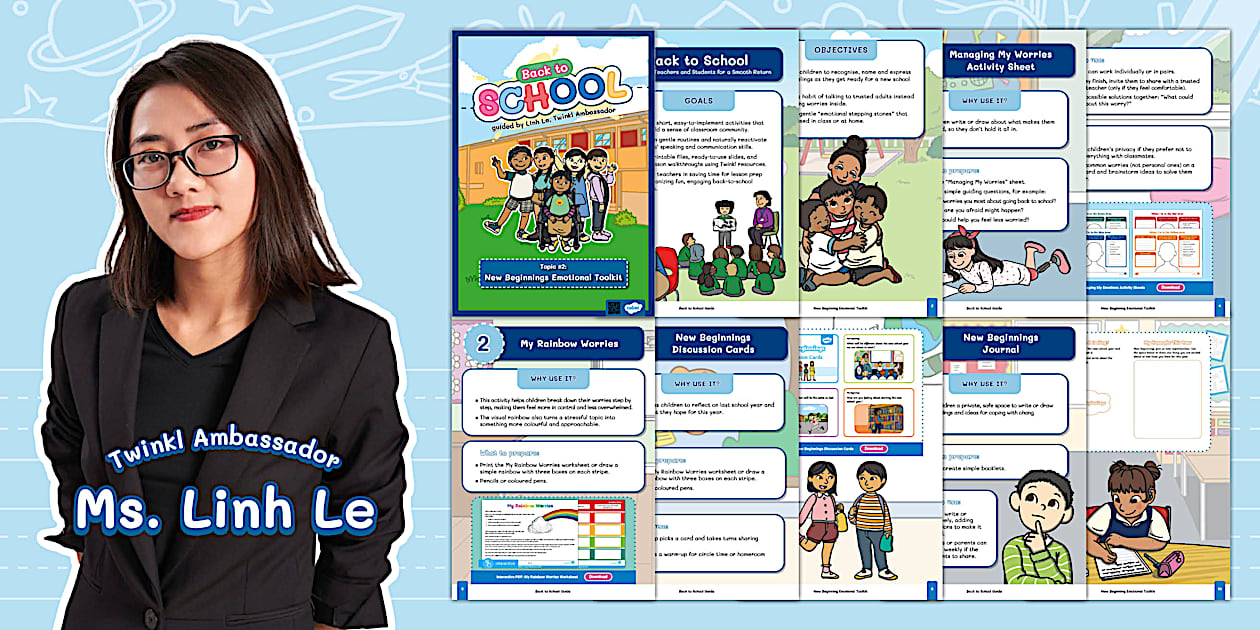 Back to School Topic: New Beginnings Emotional Toolkit - Ambassador Guide