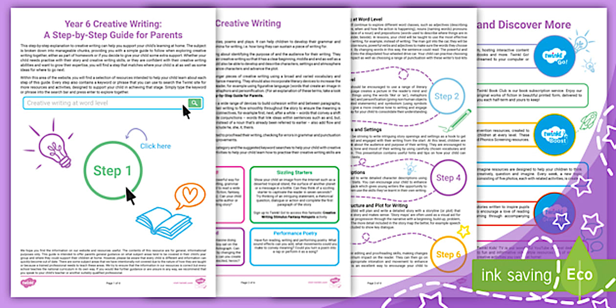 Year 6 Creative Writing: A Step-by-Step Guide for Parents