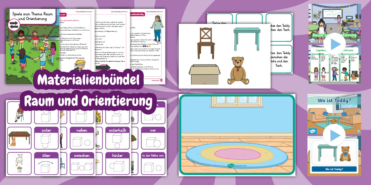 Materialienbündel Raum und Orientierung