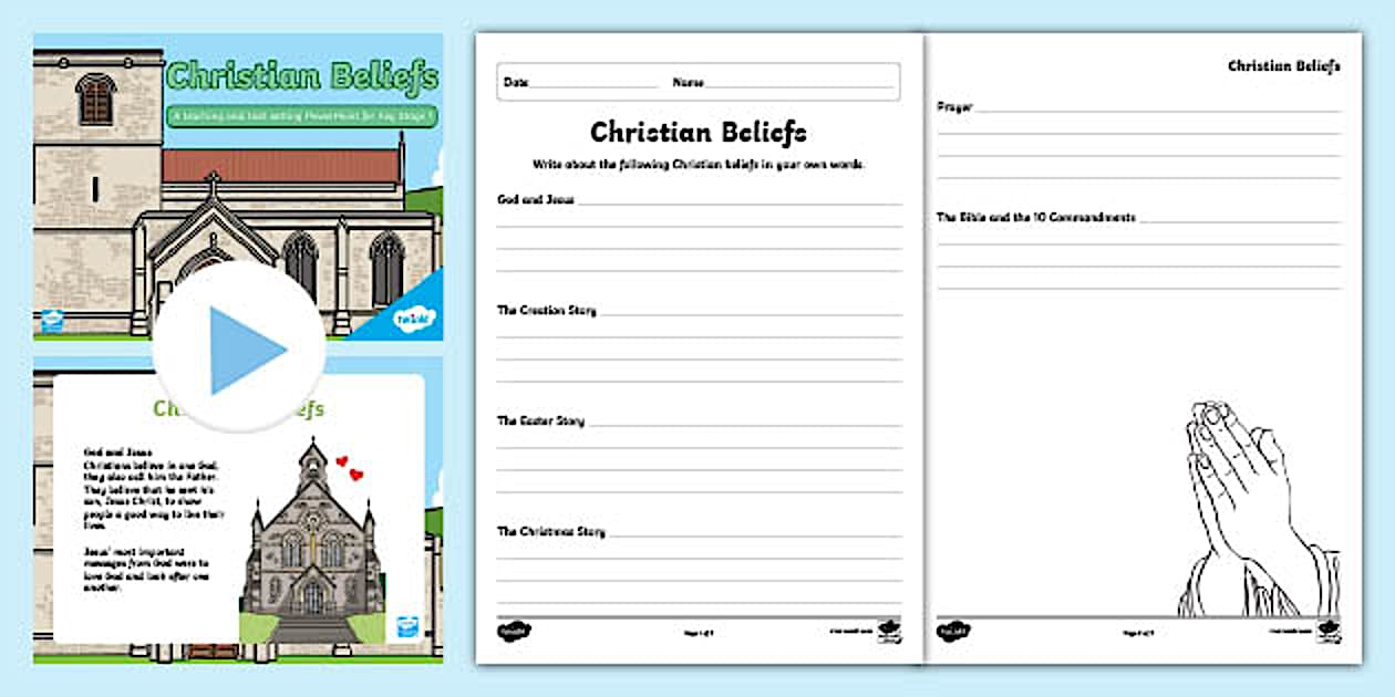 Christian Beliefs and Practices Teaching Lesson Pack