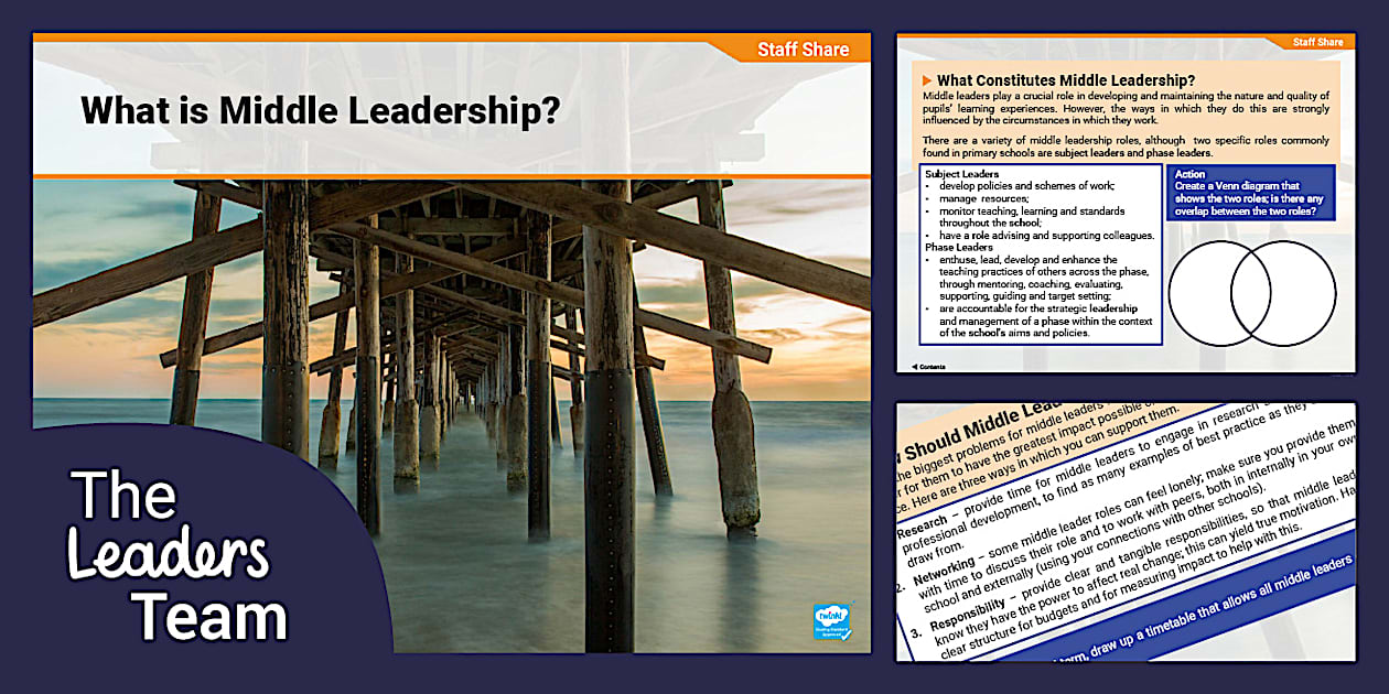 Staff Share: Middle Leadership in Primary Schools - Twinkl
