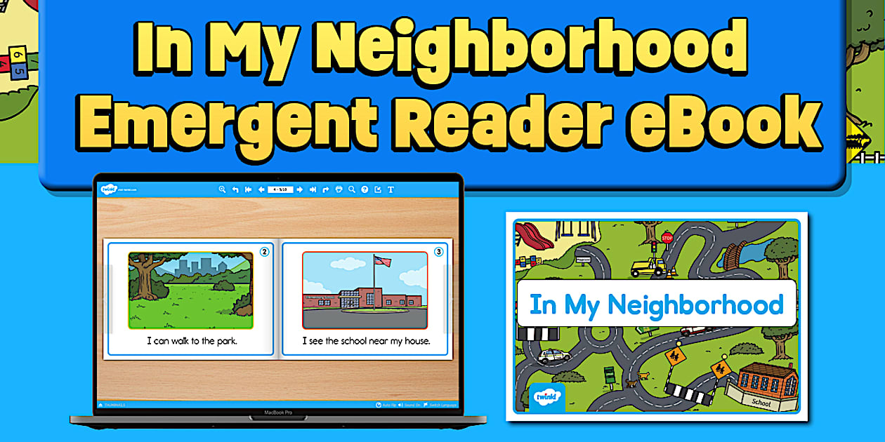 In My Neighborhood Emergent Reader eBook