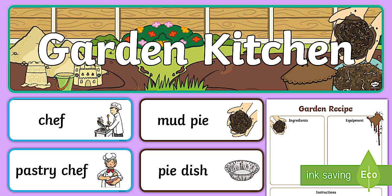 Garden Kitchen Role-Play Pack (teacher made) - Twinkl