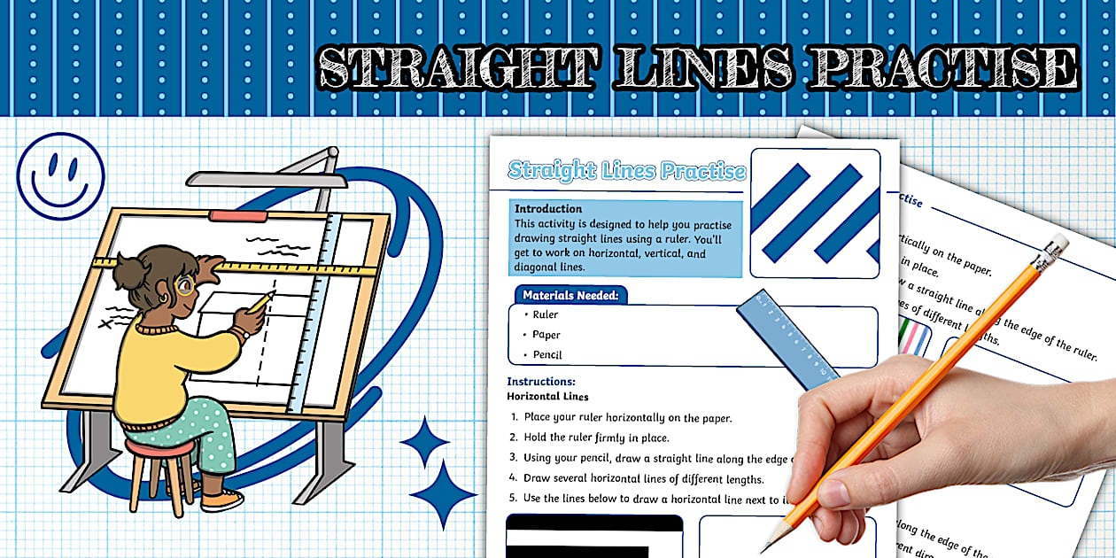 Straight Lines Practise for the Visual Arts