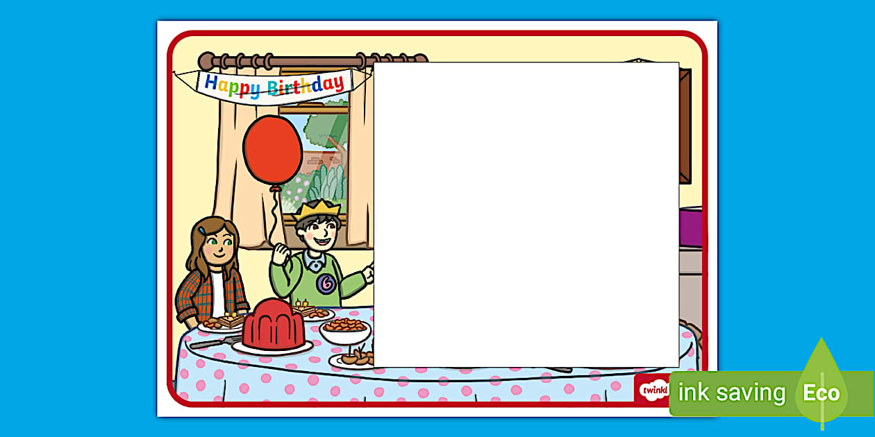 Happy Birthday Photo Frame (teacher made) - Twinkl