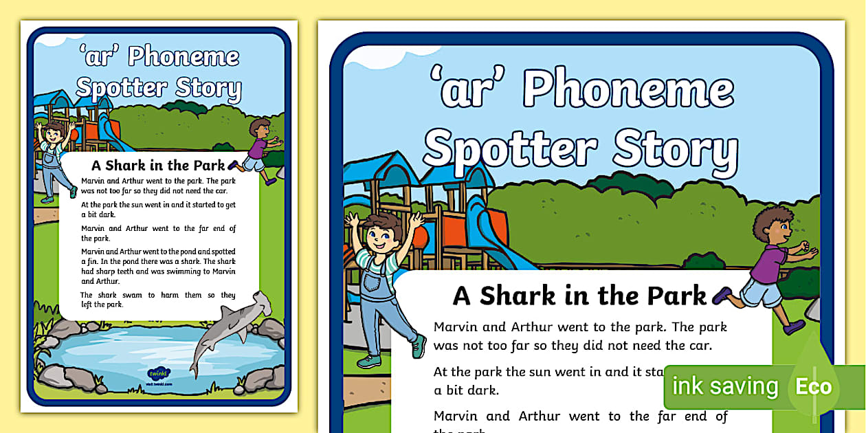 'ar' Phoneme Spotter Story - Twinkl