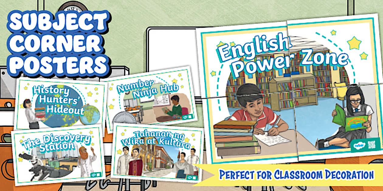 Philippine Traditional Games Subject Corner Posters | Twinkl PH