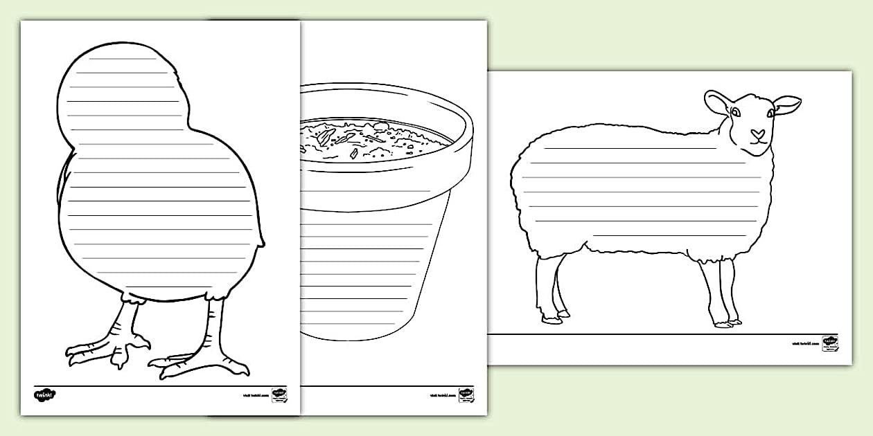 Spring Writing Template Resource Pack (teacher made)