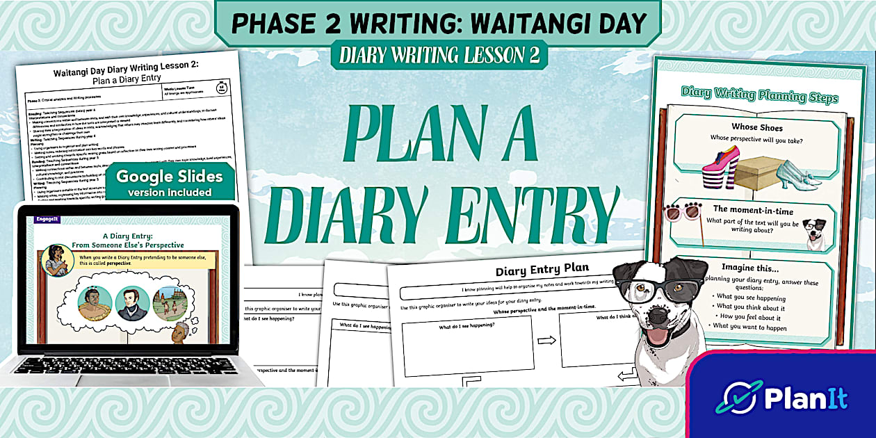 Waitangi Day Diary Entry Lesson Pack