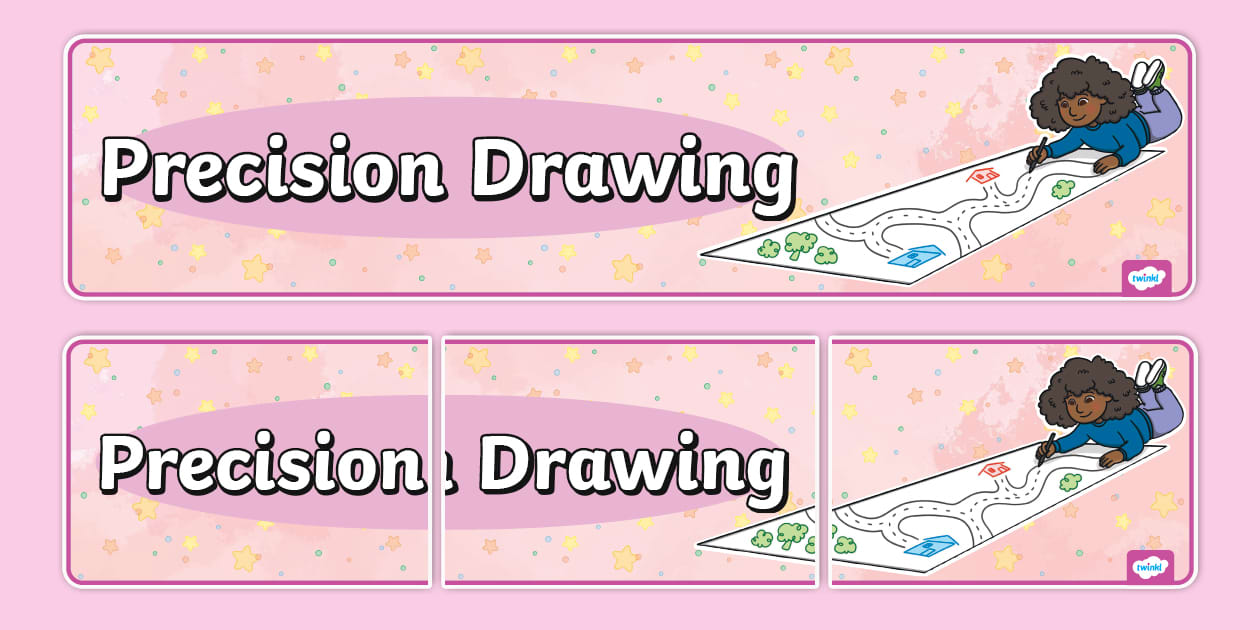 Visual Arts Mini-IU Yr 1 Precision Drawing Display Banner