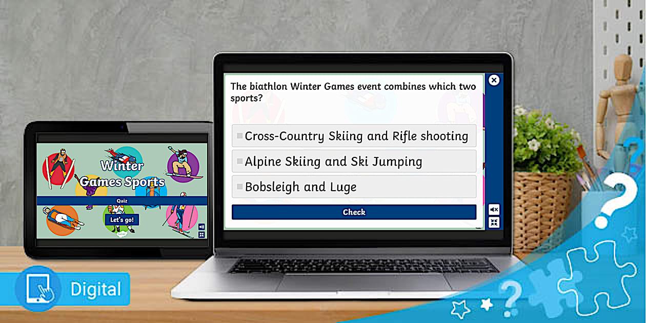 Interactive Winter Olympics Sports Quiz | Twinkl Go!