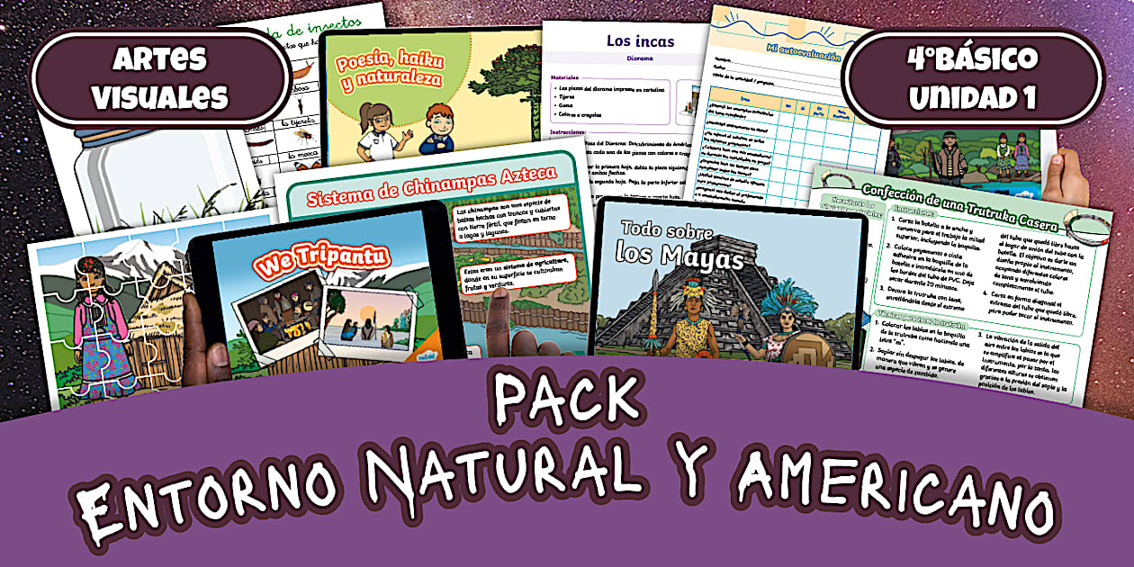 Artes Visuales | Entorno Natural | Americano | Unidad 1 | 4°