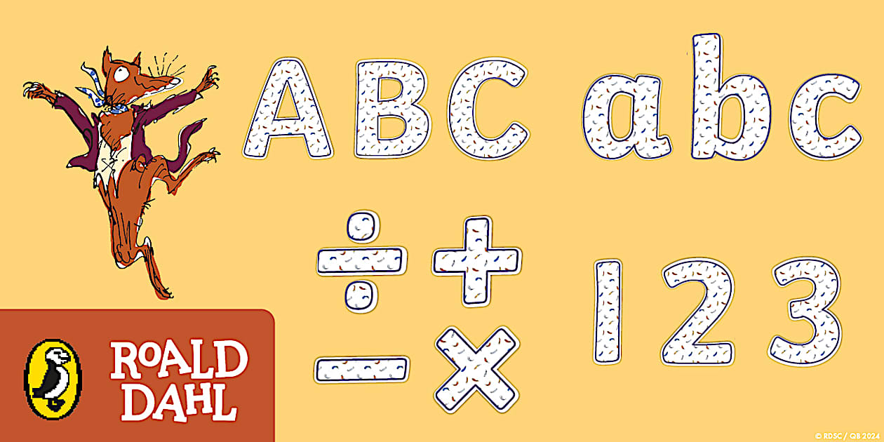 FREE! - Fantastic Mr Fox: Display Lettering (teacher made)