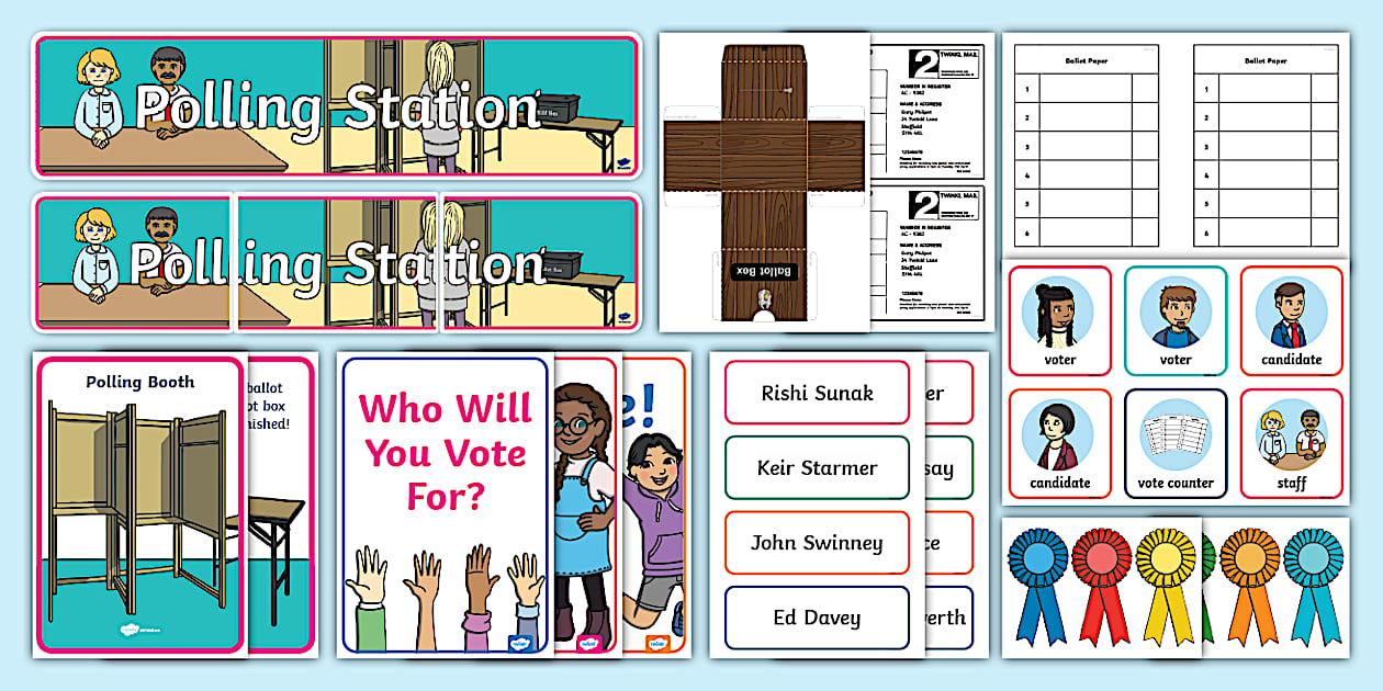 Polling Station General Election 2024 - Role Play Pack