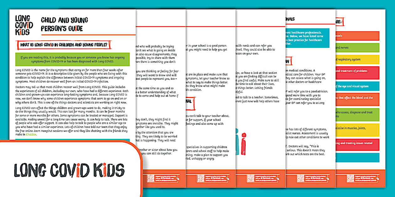 Long Covid Kids: Child and Young Person's Guide