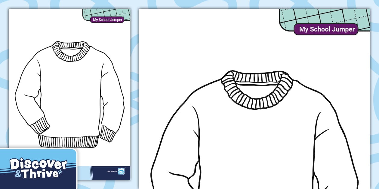 The Clothes Shop Design a Jumper (teacher made) - Twinkl